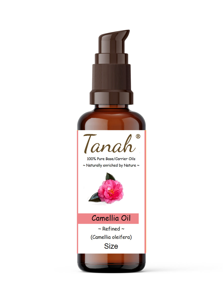 Camellia (Refined) Oil (Camellia oleifera) 100% Pure Cold Pressed Base ...